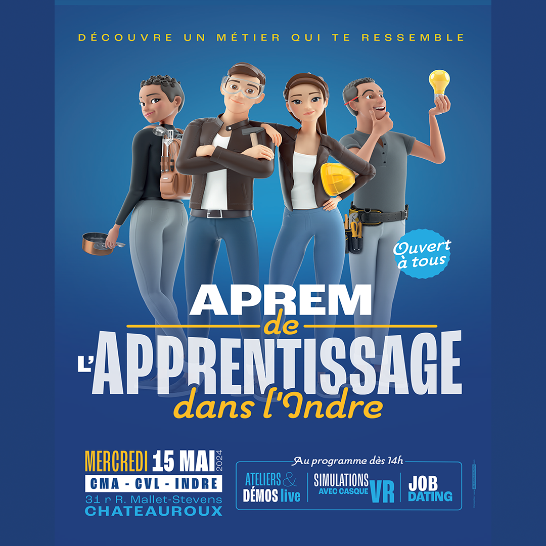 Aprem apprentissage 2024 - Ecocampus Châteauroux