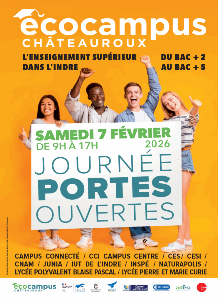 Journée portes ouvertes Ecocampus 2026 - Ecocampus Châteauroux